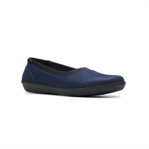 Clarks | Shoes | New Clarks Womens Ayla Pure Loafer In Navy | Poshmark
